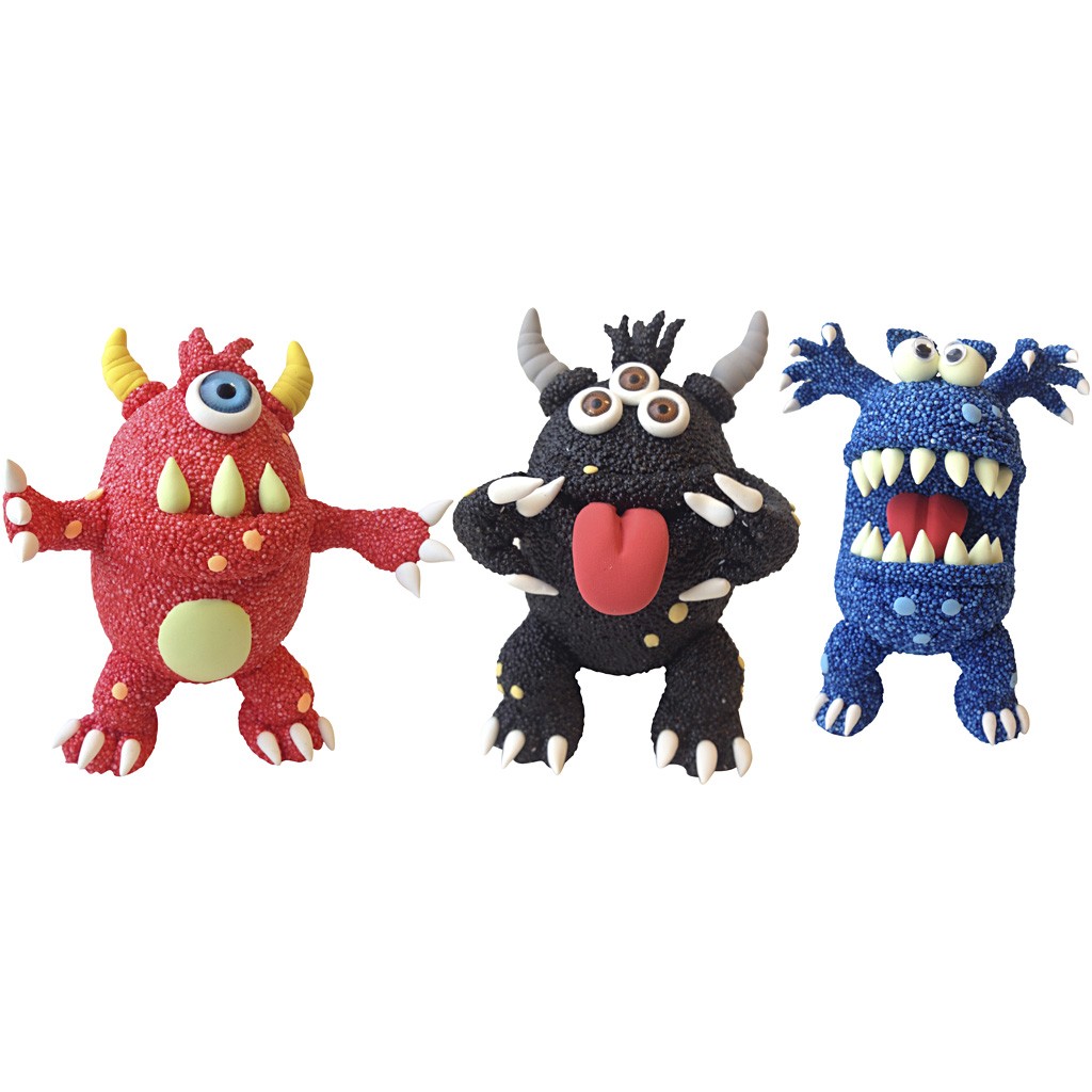 Kit créatif pâte à modeler petits monstres - Animation et atelier ...