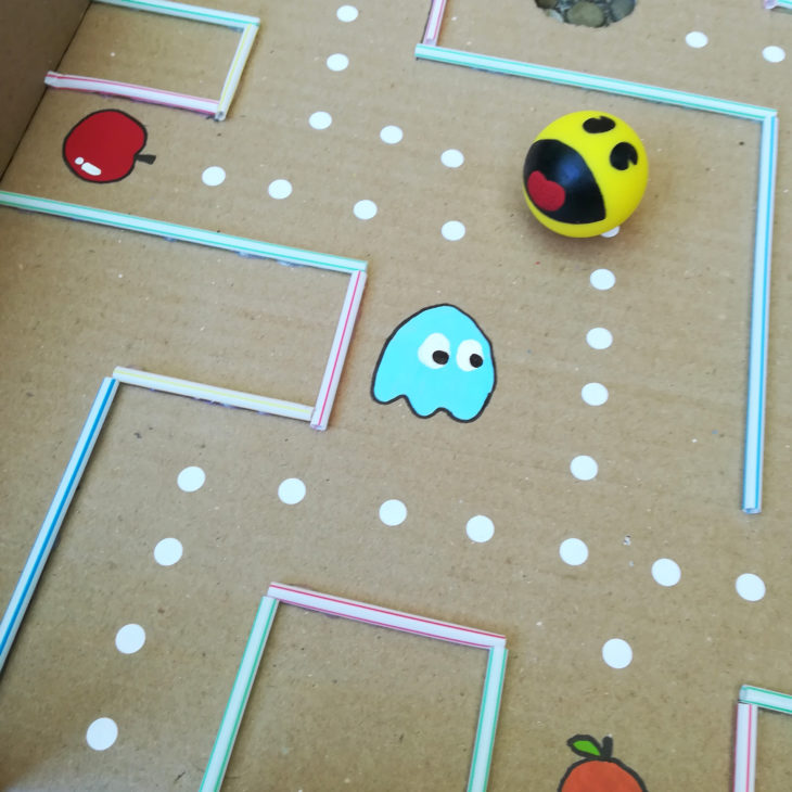 DIY Jeu labyrinthe coopératif Pac Man géant - Animation et atelier ...