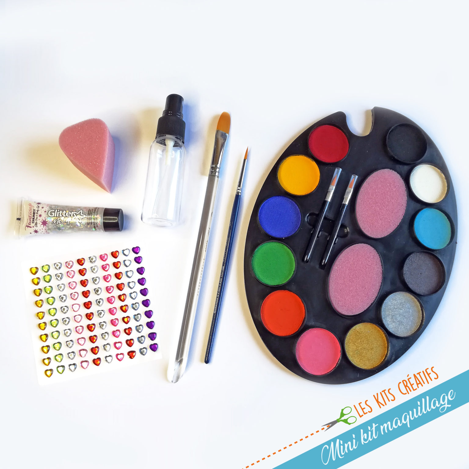 Kit complet pour débuter le maquillage artistique enfant